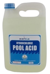 POOL ACID HYDROCHLORIC EVERBLUE (PH REDUCER) 5LT