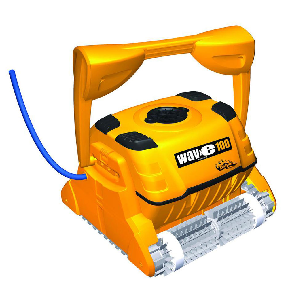 ROBOTIC POOL CLEANER DOLPHIN WAVE 100 WB COMMERCIAL WONDER BRUSH ...