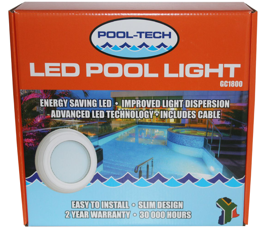 POOL LIGHT LED RETROFIT POOL TECH ARCTIC WHITE | onlinepoolstore.co.za