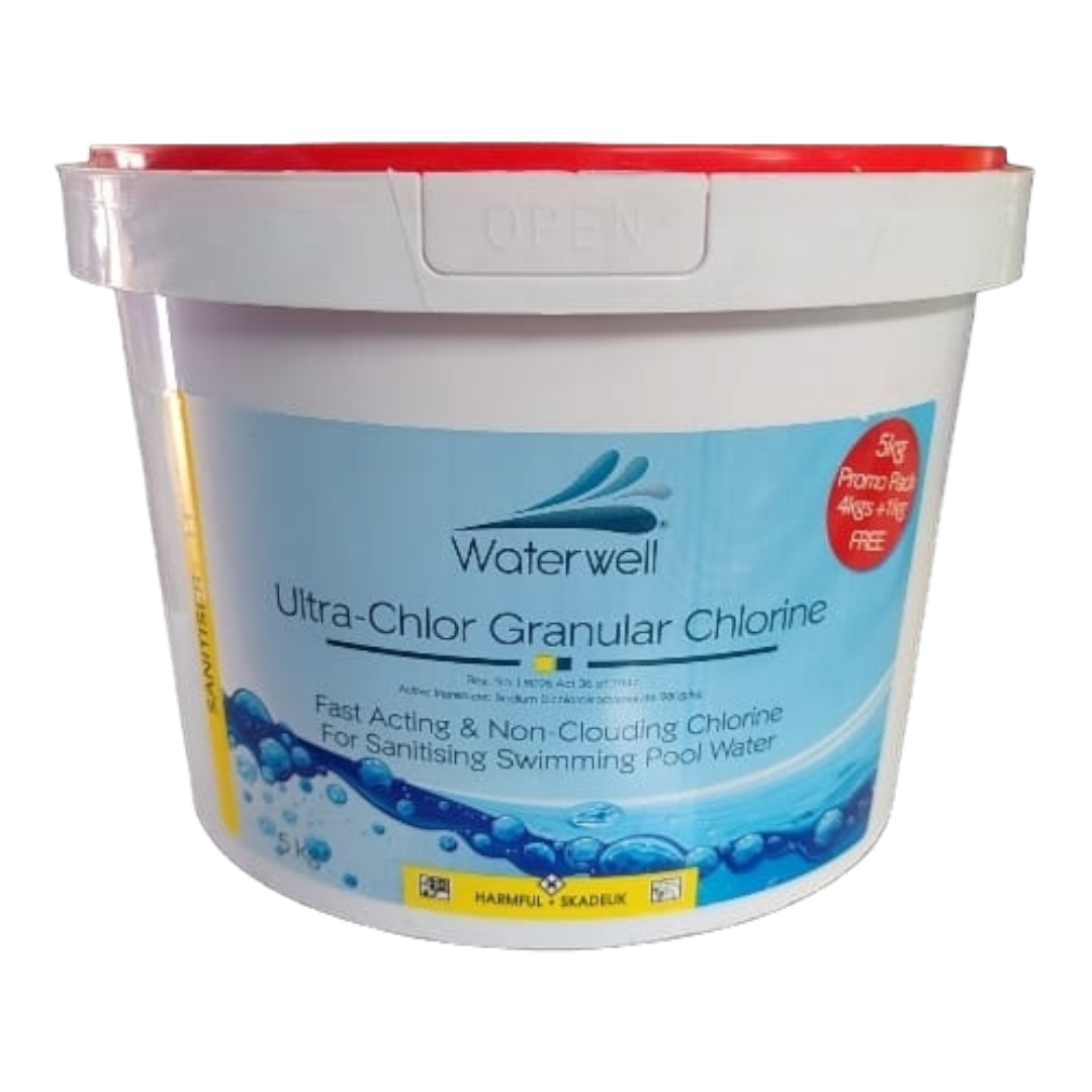 POOL CHLORINE WATERWELL ULTRA-CHLOR 5KG | onlinepoolstore.co.za